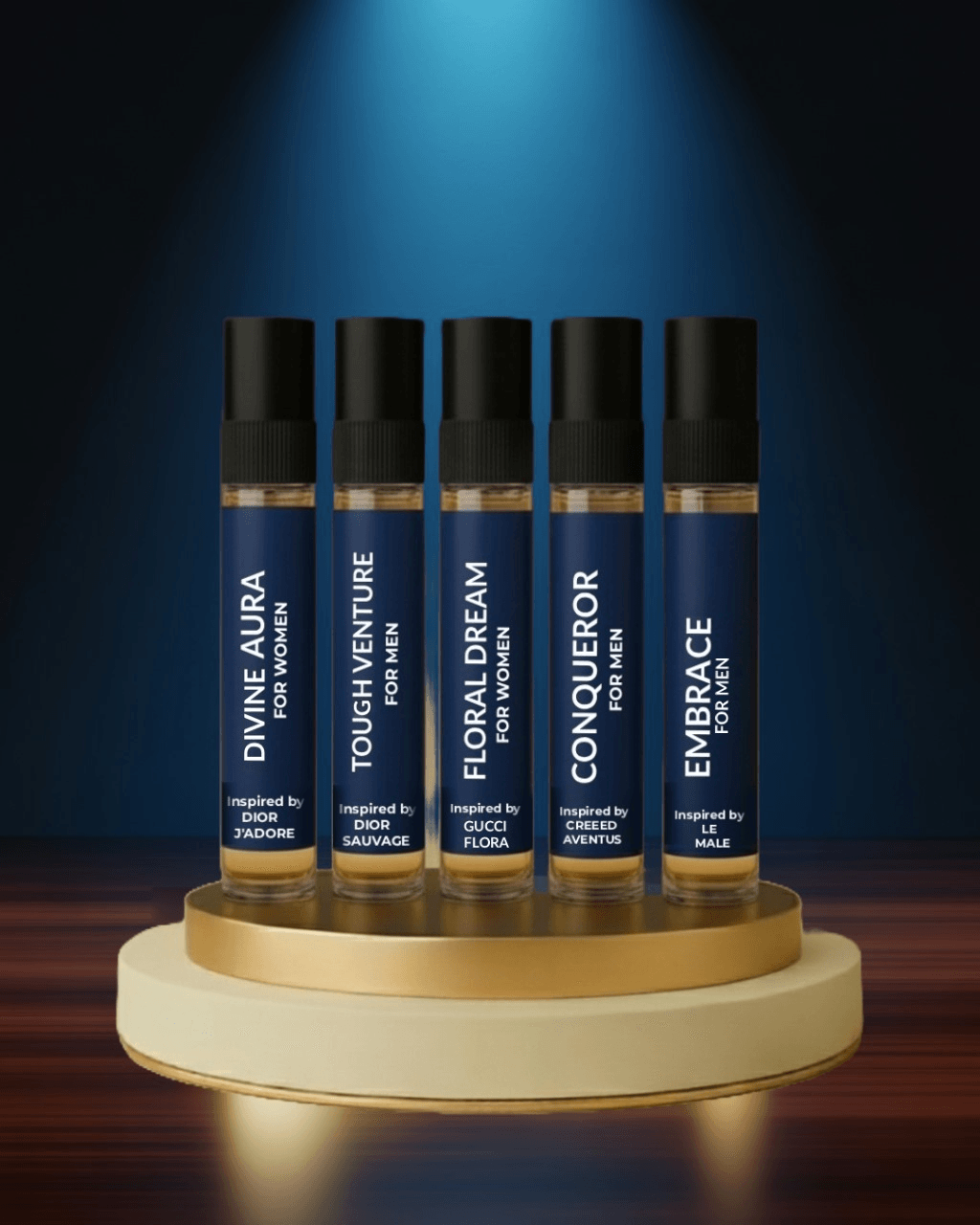 Couple’s Perfume Tester Set – For Him & Her - Dewdrop Scents